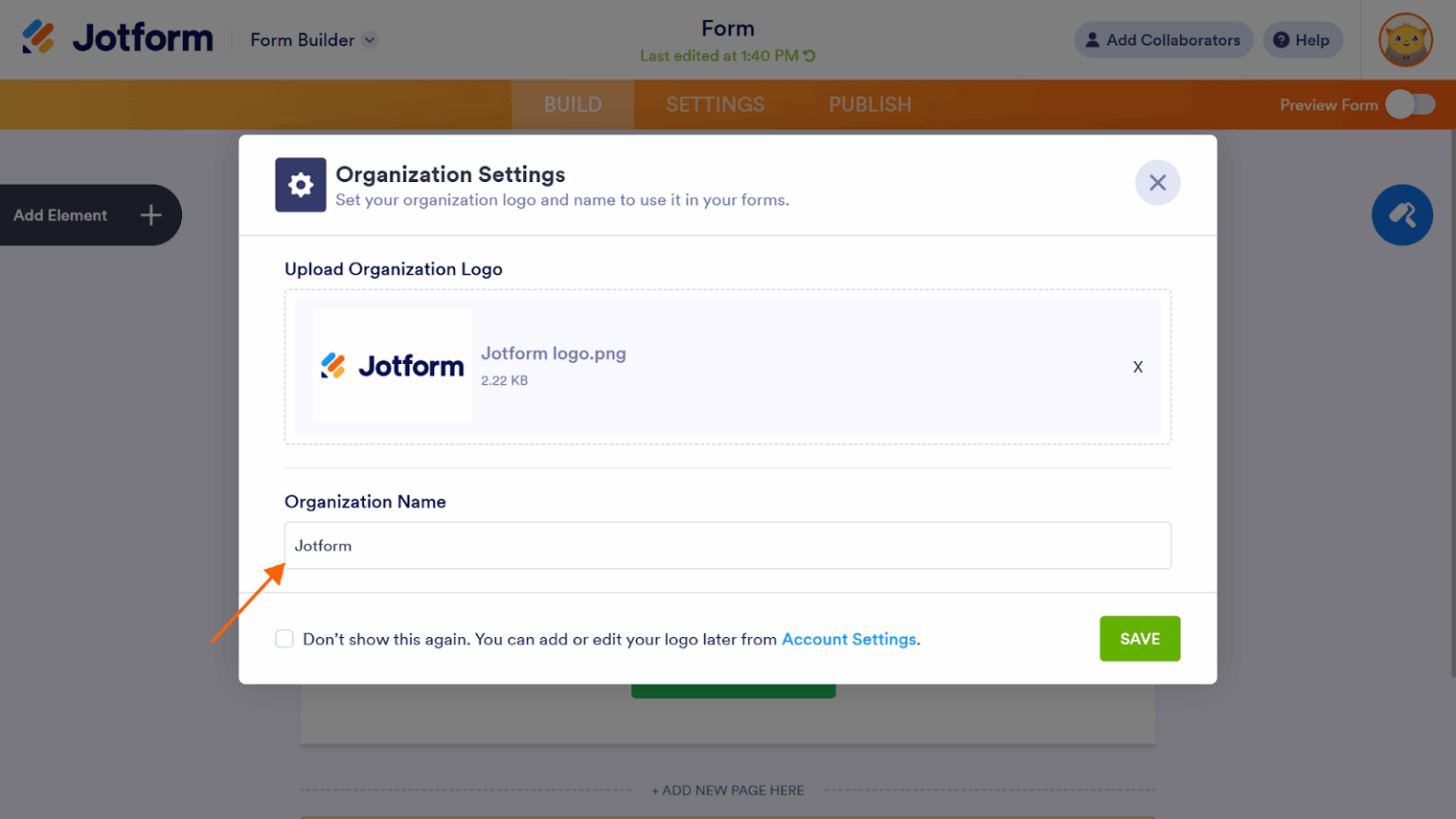 How to add a logo to a Google Form | The Jotform Blog