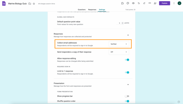 How to prevent cheating on Google Forms | The Jotform Blog