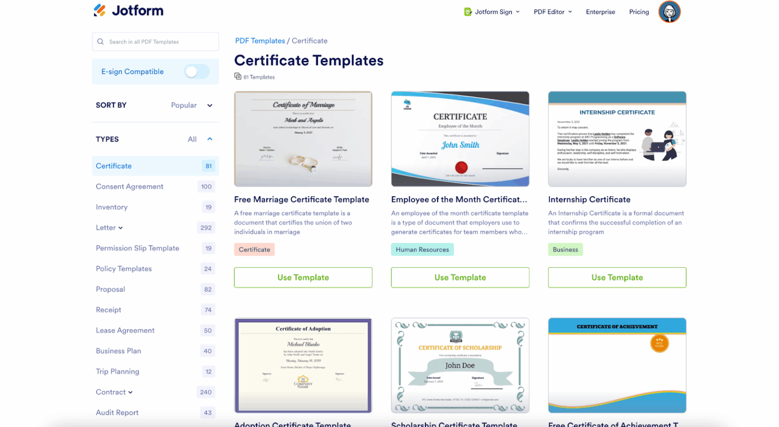 How to generate certificates with Google Forms | The Jotform Blog