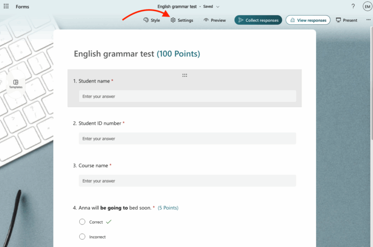 How to shuffle questions in a Microsoft Forms quiz | The Jotform Blog