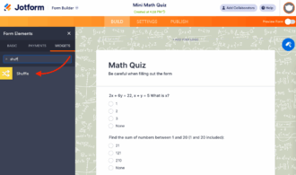 How to shuffle questions in a Microsoft Forms quiz | The Jotform Blog