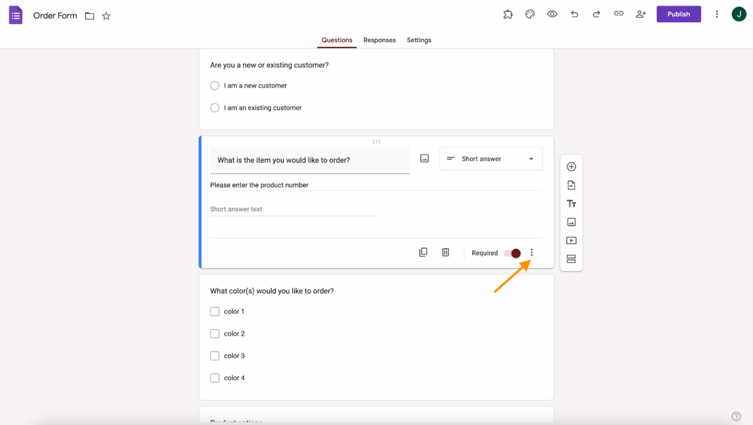 How to add a description to a question in Google Forms | The Jotform Blog