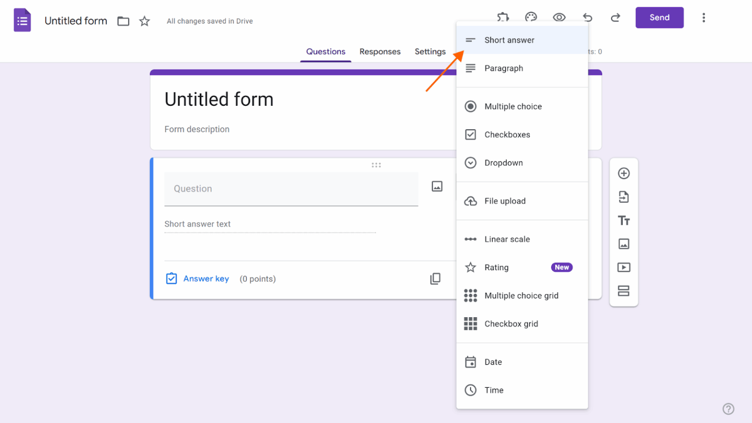 How to add fill-in-the-blank questions to Google Forms | The Jotform Blog