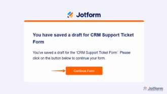 How to View and Continue Saved Form Drafts in Your Workspace