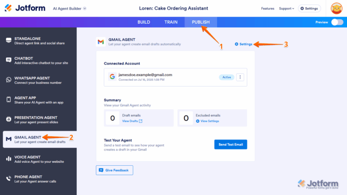 How to Add a Custom Greeting Message to Gmail Agent Drafts