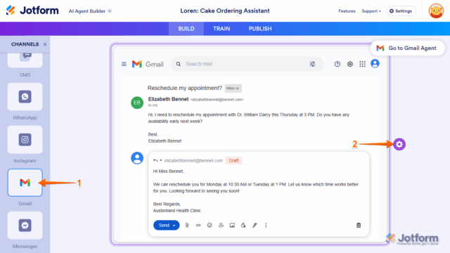 How to Add a Custom Greeting Message to Gmail Agent Drafts