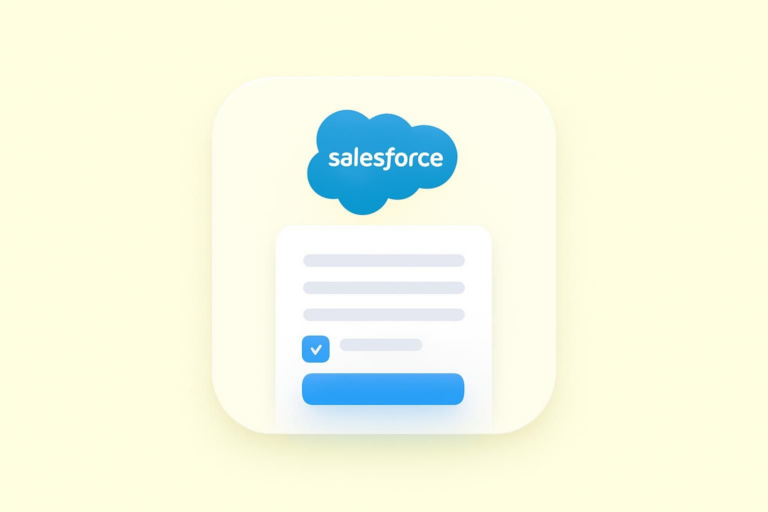 How to create a fillable form in Salesforce | The Jotform Blog