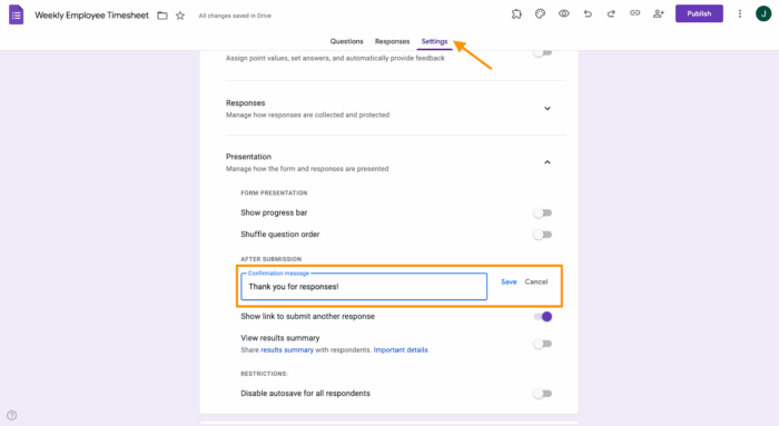 How to make a timesheet in Google Forms | The Jotform Blog