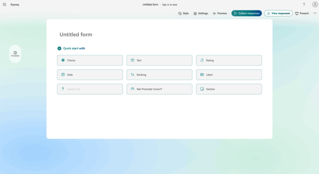 How to create a fillable table in Microsoft Forms | The Jotform Blog