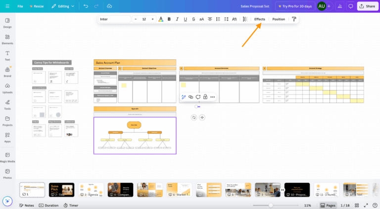 How to add a drop shadow to a design in Canva | The Jotform Blog