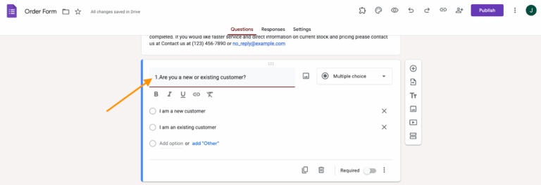 Step-by-step guide: How to number questions in Google Forms | The ...