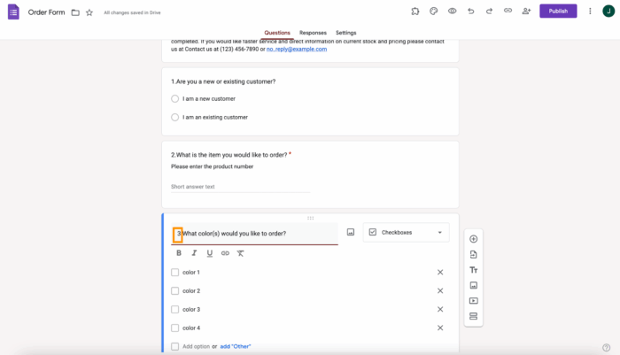 Step-by-step guide: How to number questions in Google Forms | The ...