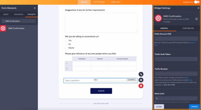 How to send SMS from Google Forms | The Jotform Blog