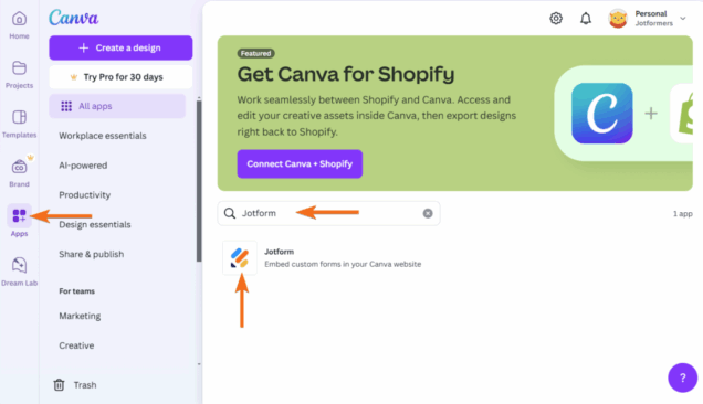 How to create fillable forms in Canva | The Jotform Blog