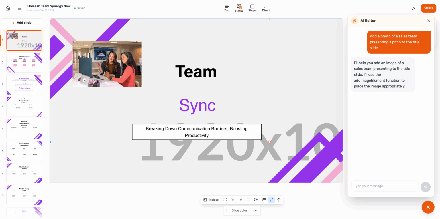 9 of the best AI presentation makers to make your ideas pop | The Jotform Blog