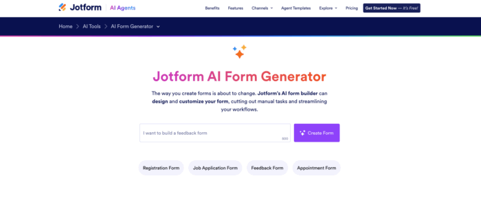 Top 10 AI form builders in 2026 | The Jotform Blog