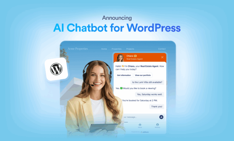Announcing AI Chatbot for WordPress for Jotform Enterprise | The ...