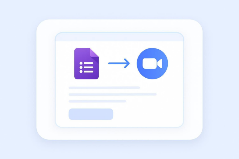 How to integrate Google Forms with Zoom | The Jotform Blog