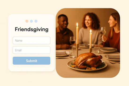 Friendsgiving invitation wording: Etiquette, tips, and template | The ...