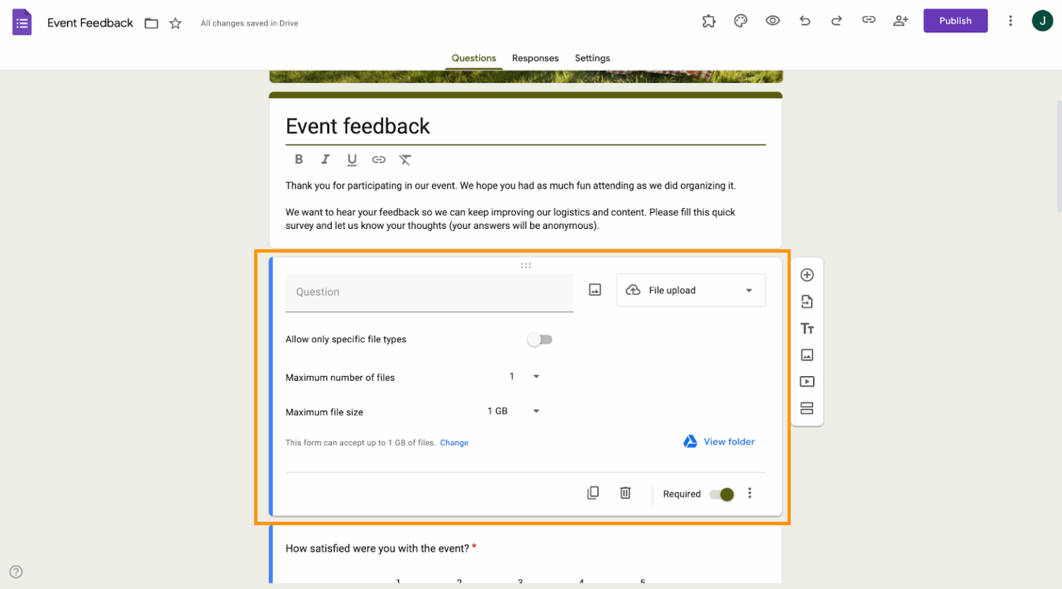 How to upload files to Google Forms without a sign in? | The Jotform Blog