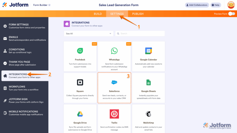 How To Integrate Your Jotform Forms With Salesforce