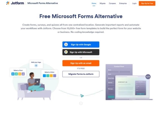How to use Microsoft Forms for event registration | The Jotform Blog