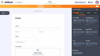 How to change fonts in Microsoft Forms | The Jotform Blog