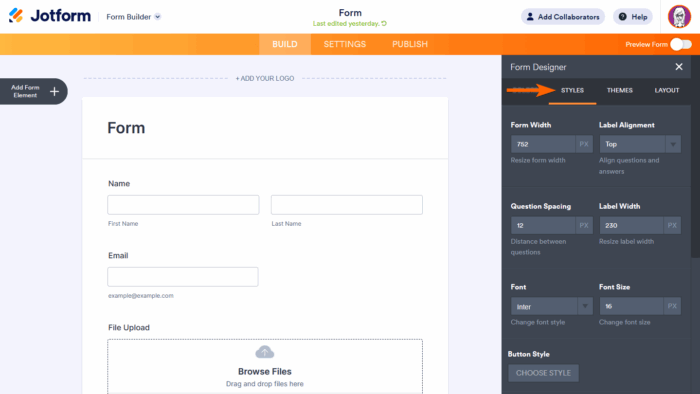 How to change fonts in Microsoft Forms | The Jotform Blog
