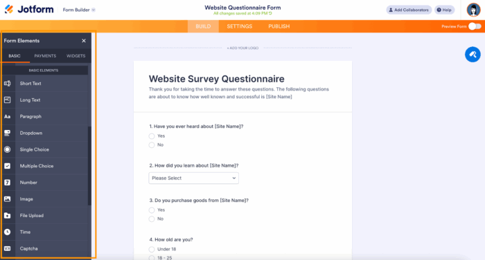 What is a questionnaire? Definition, types, and how to create one | The ...