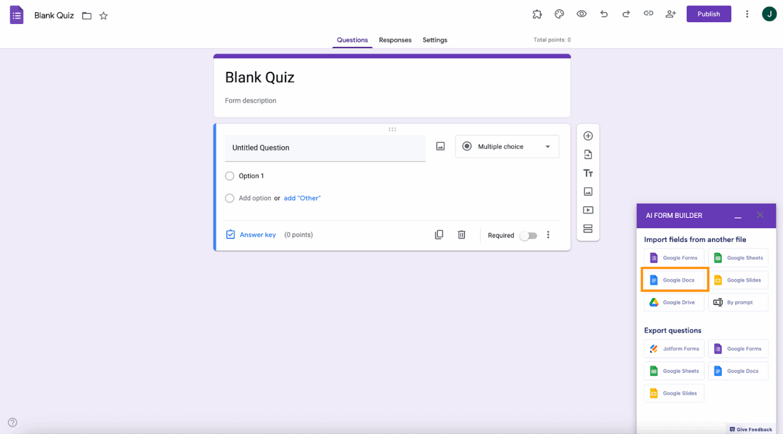 How to import questions into Google Forms: A step-by-step guide ...