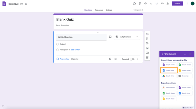 How to import questions into Google Forms: A step-by-step guide ...