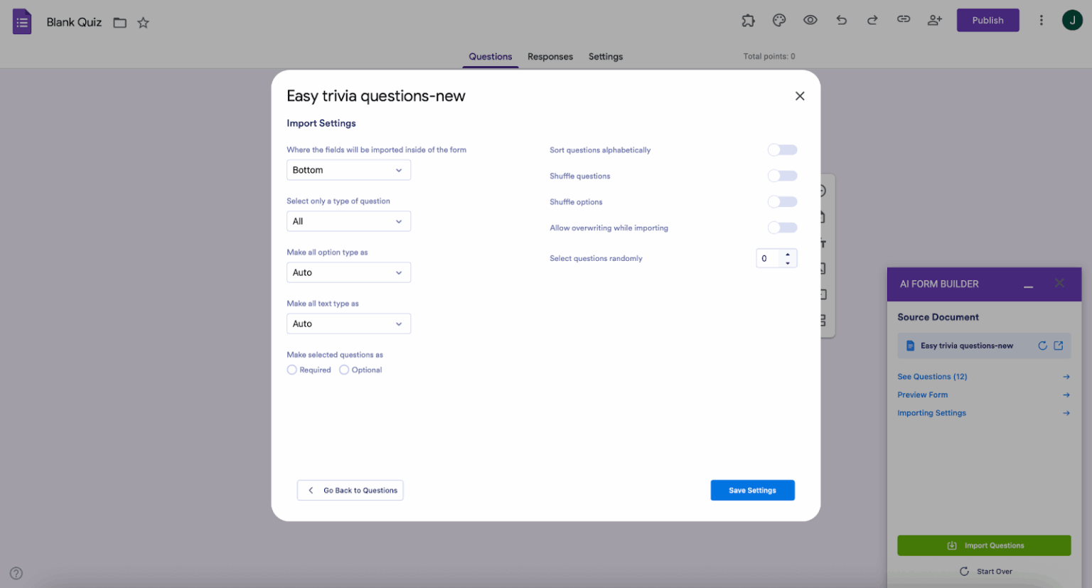 How to import questions into Google Forms: A step-by-step guide ...