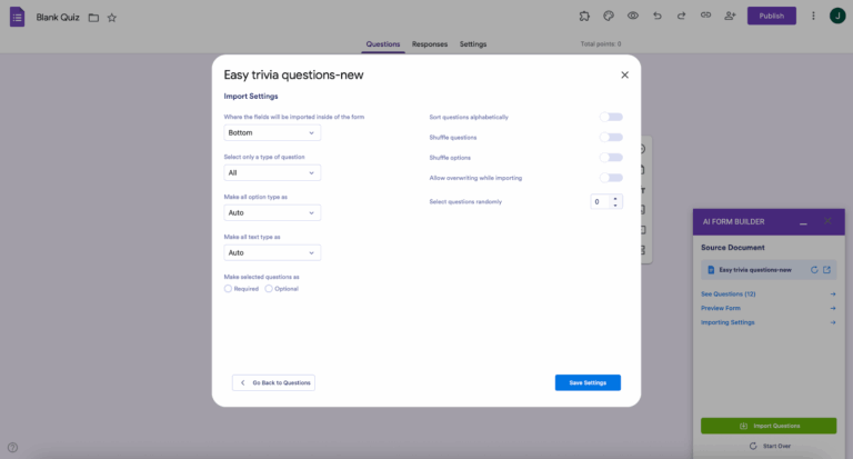 How to import questions into Google Forms: A step-by-step guide | The Jotform Blog
