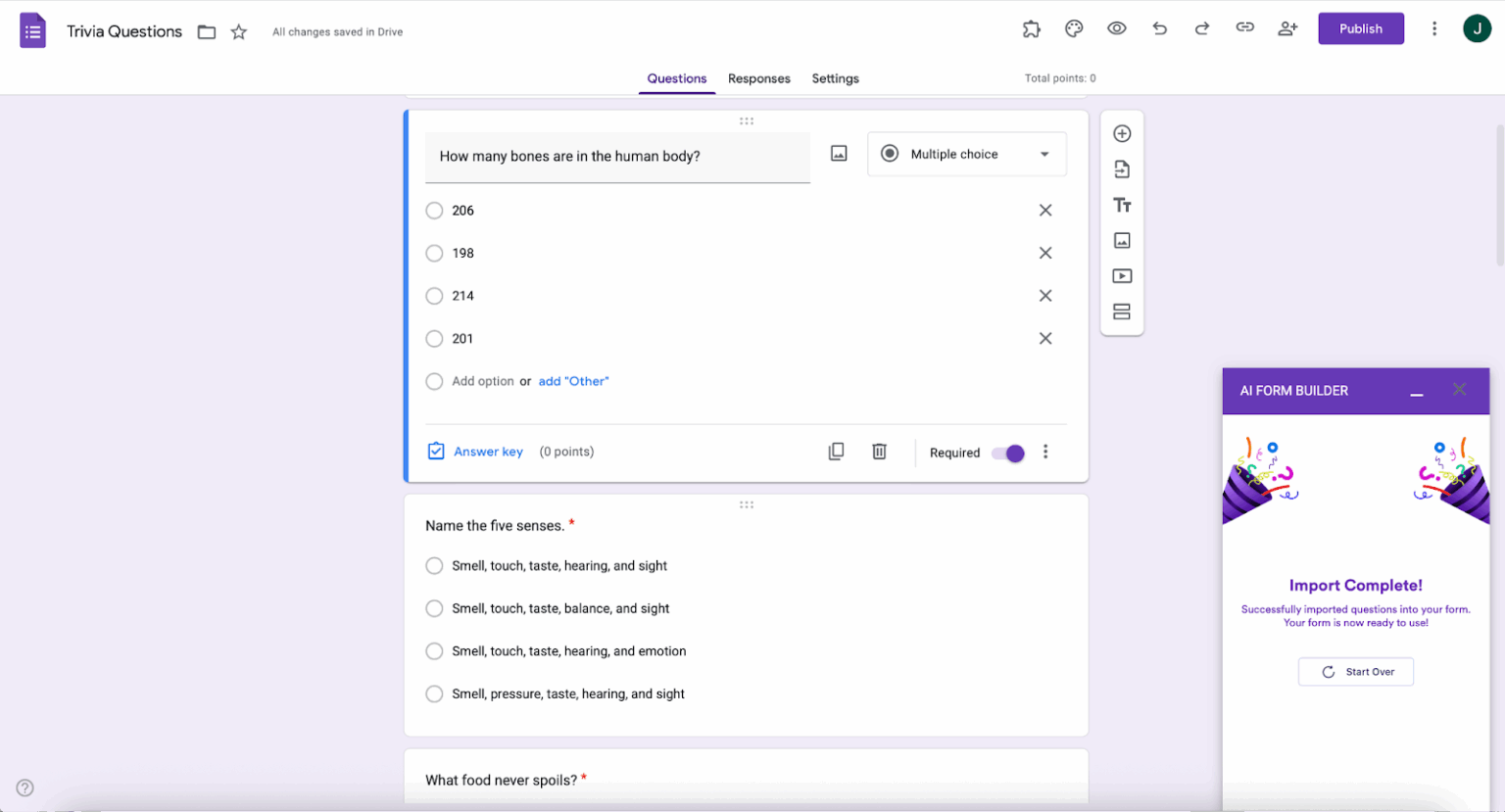 How to import questions into Google Forms: A step-by-step guide ...