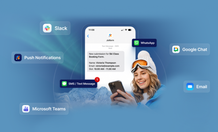 Announcing SMS and WhatsApp Notifications from Form Submissions | The ...