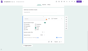 How to collect photos in Google Forms | The Jotform Blog