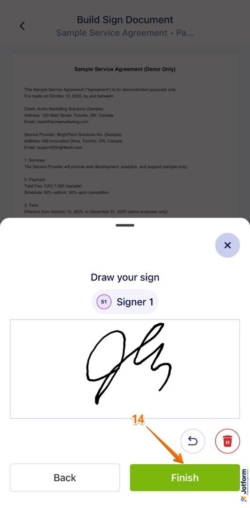 How Docusign in person signing works | The Jotform Blog