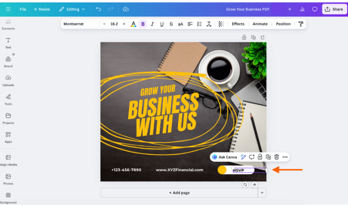 How to add a clickable link in Canva PDF | The Jotform Blog