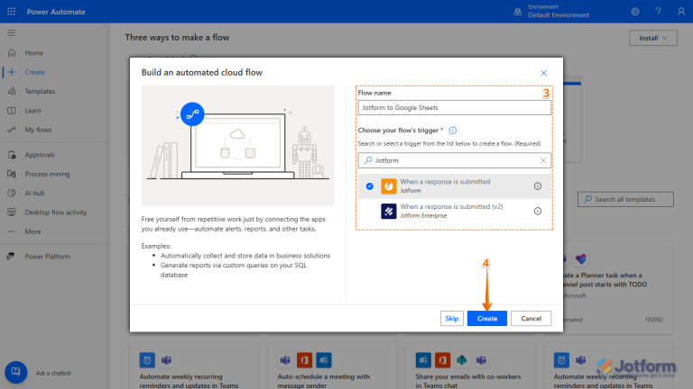 How to Integrate Your Form with Microsoft Power Automate Apps