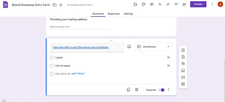 How to set up a giveaway on Google Forms | The Jotform Blog