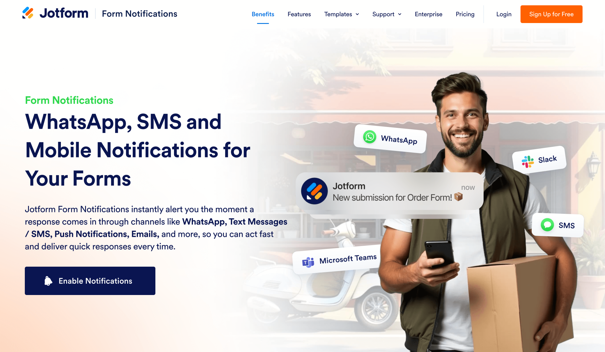 How to get WhatsApp notifications from Tally forms | The Jotform Blog
