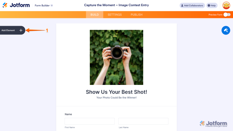 How to Add and Set Up the Image Upload Preview Widget on Your Form