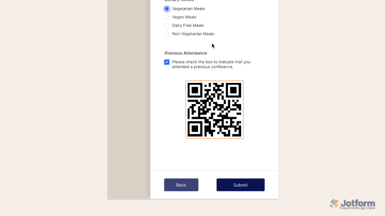 How to Add and Set Up the Dynamic QR Code Widget on Your Form