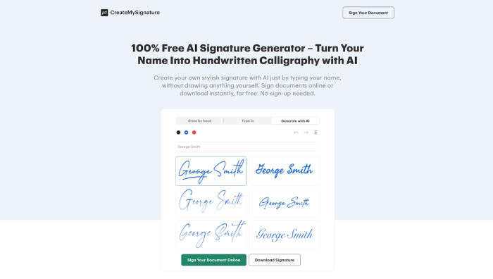 5 best AI signature generators in 2026 | The Jotform Blog