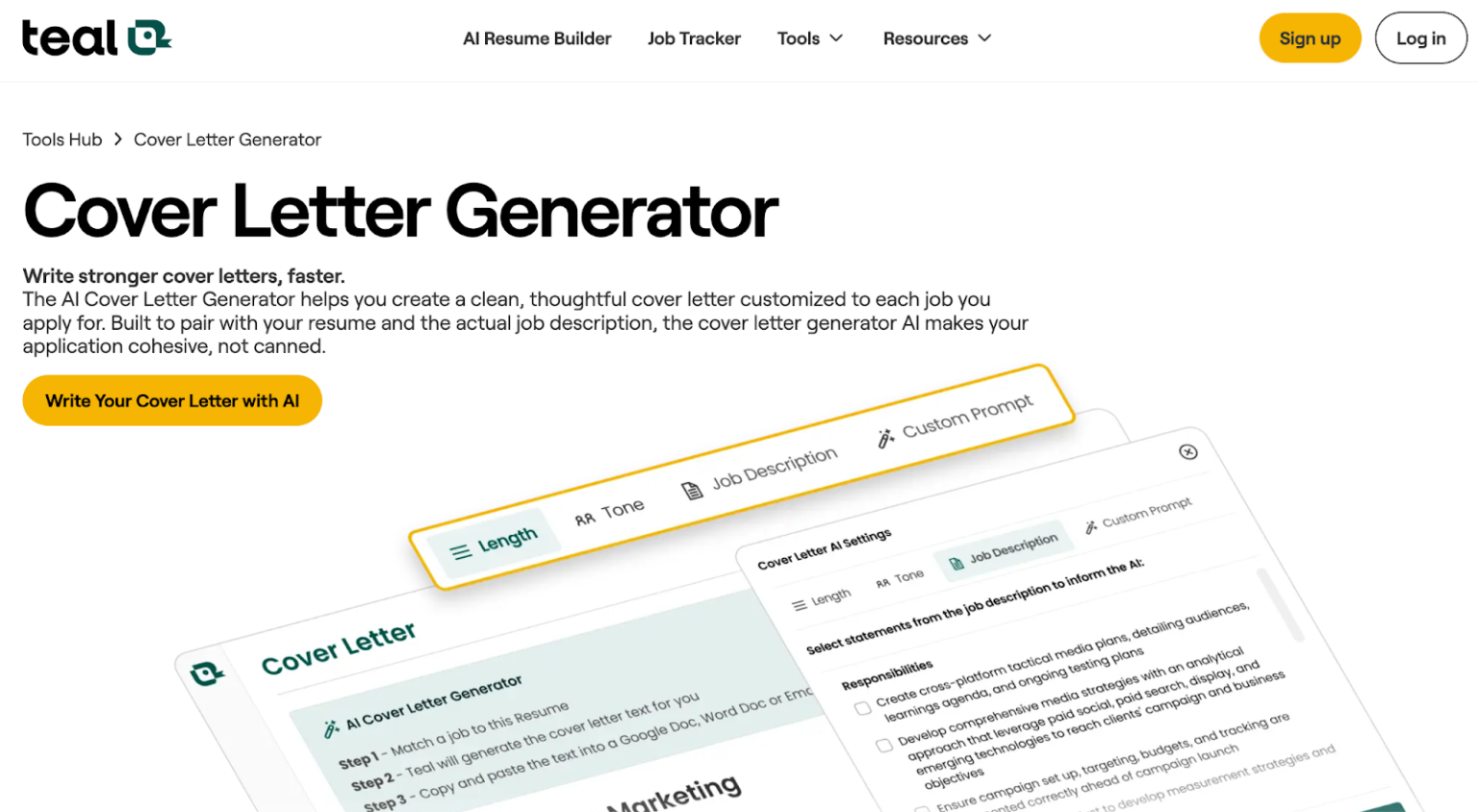7 best AI cover letter generators in 2026 (Ranked) | The Jotform Blog